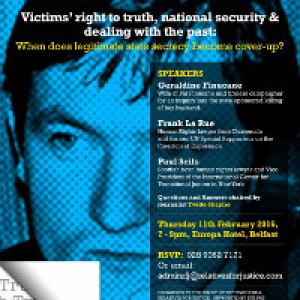 NI: Relatives For Justice to host Pat Finucane Memorial Lecture | Irish ...