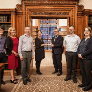 NI: Bar of NI Library team celebrate prestigious award win | Irish ...
