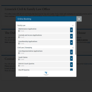 Courts service to pilot online appointments system | Irish Legal News